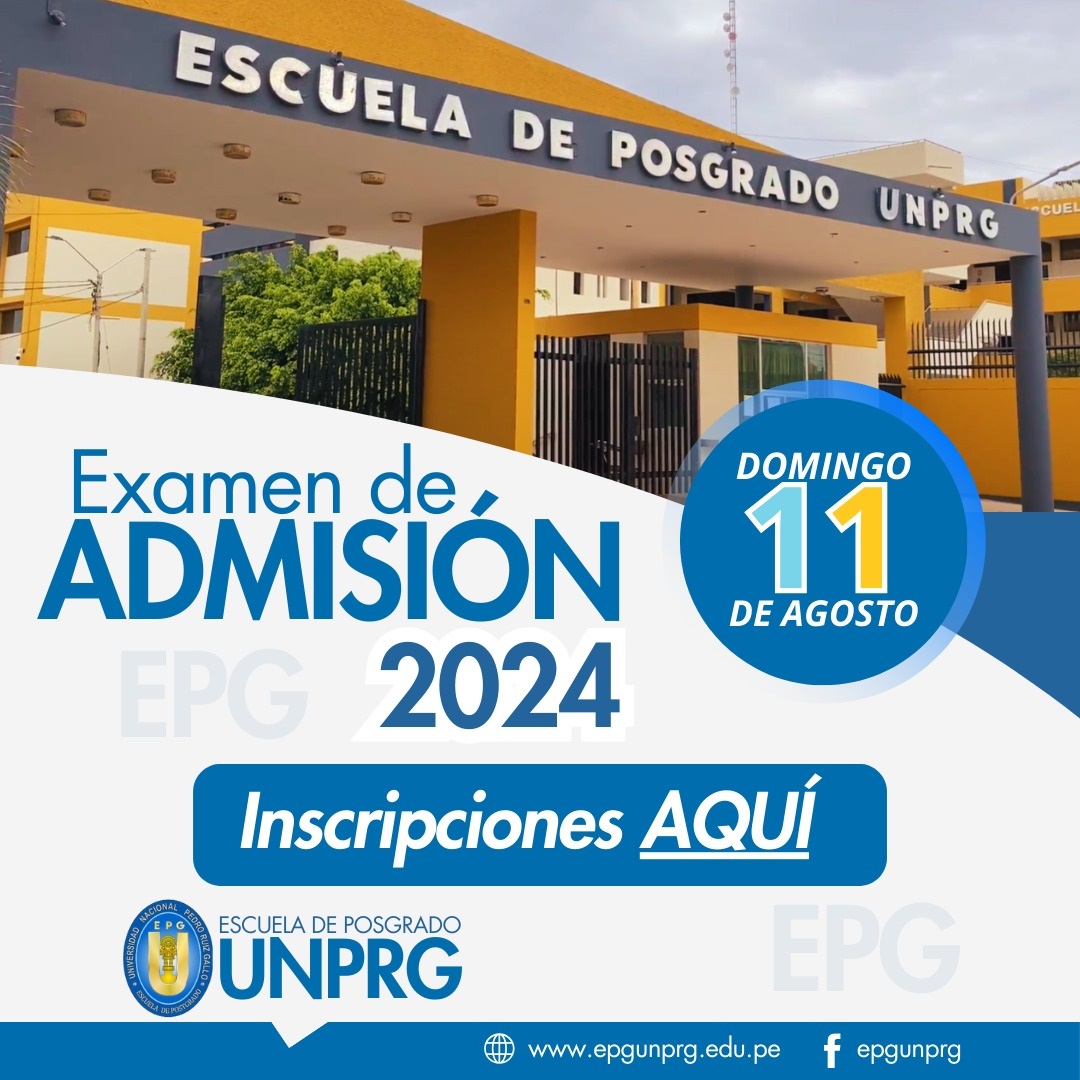UNPRG - ESCUELA DE POSGRADO
